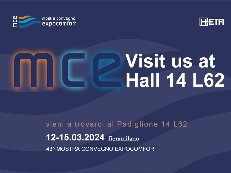 Hetapro's participation in the MCE Exhibition 2024 in Milan | Hetapro